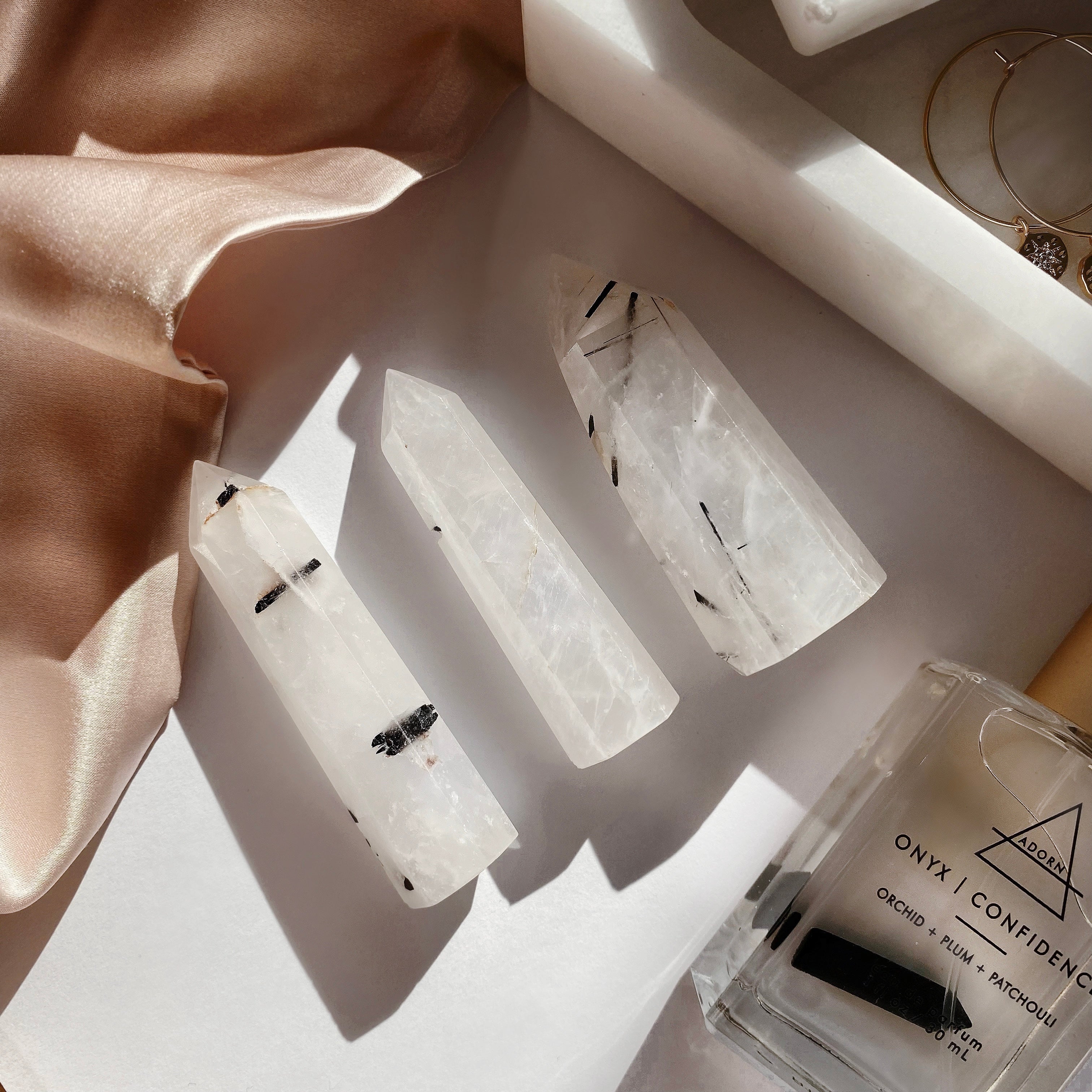 Rutilated Quartz Crystal Point – Terra Soleil