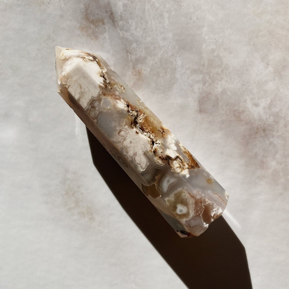 Cherry Blossom Agate Point – Terra Soleil