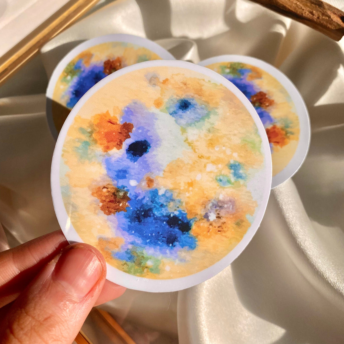 Himalia Moon Vinyl Sticker – Terra Soleil