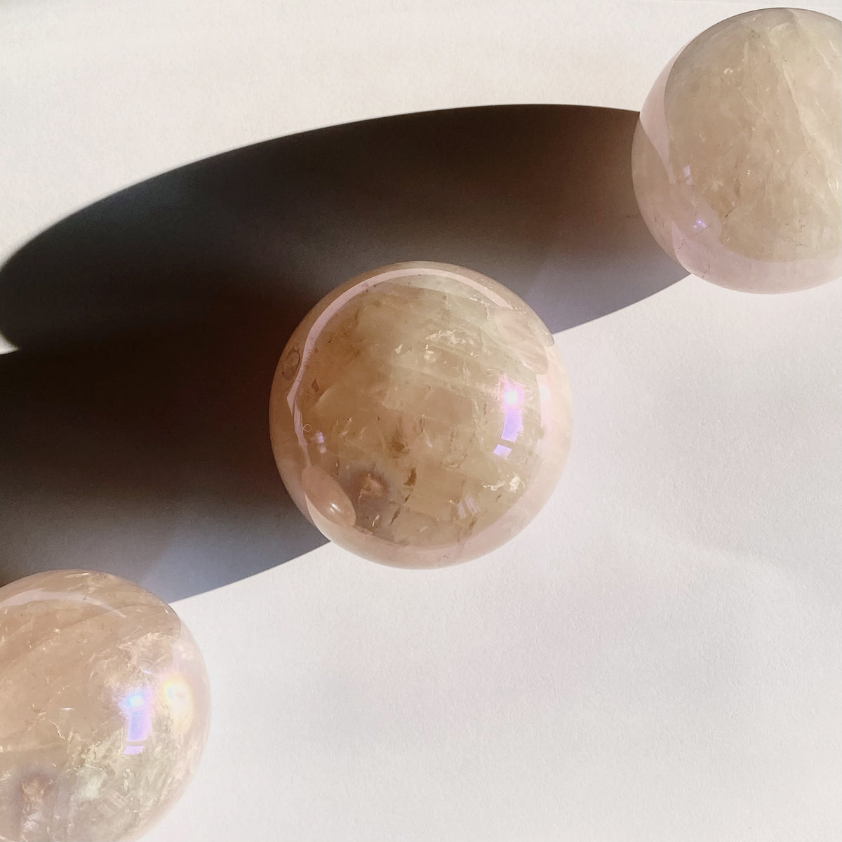 Angel Aura Rose Quartz Sphere – Terra Soleil